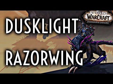 WoW Guide - Dusklight Razorwing - Patch 9.1 - YouTube