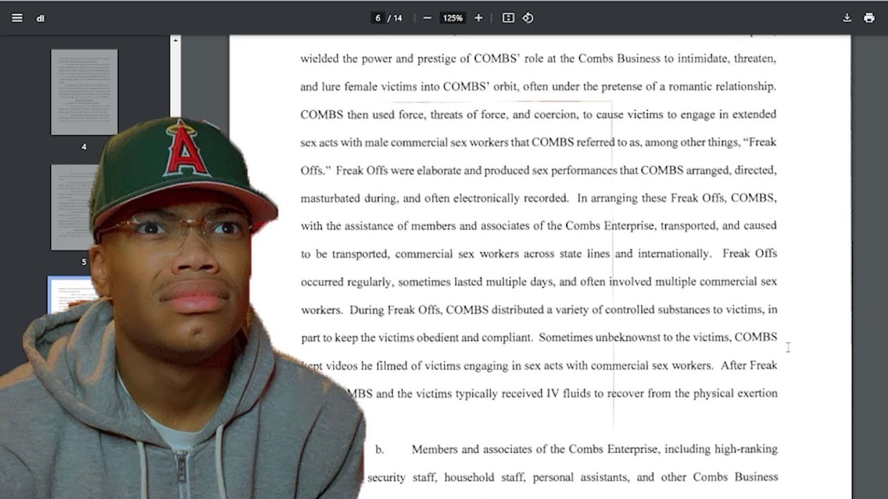 Popcorn Reading....the Diddy indictment - YouTube