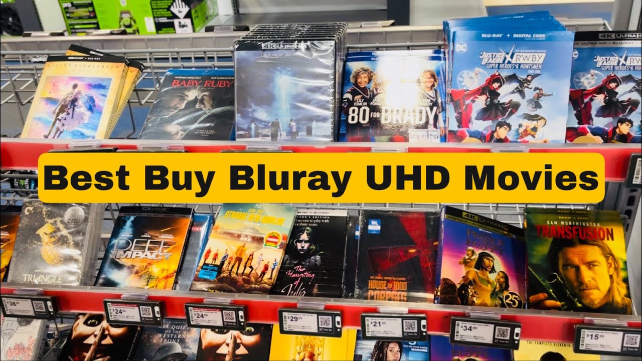 BEST BUY ULTRA HD BLU-RAY MOVIE COLLECTION - YouTube