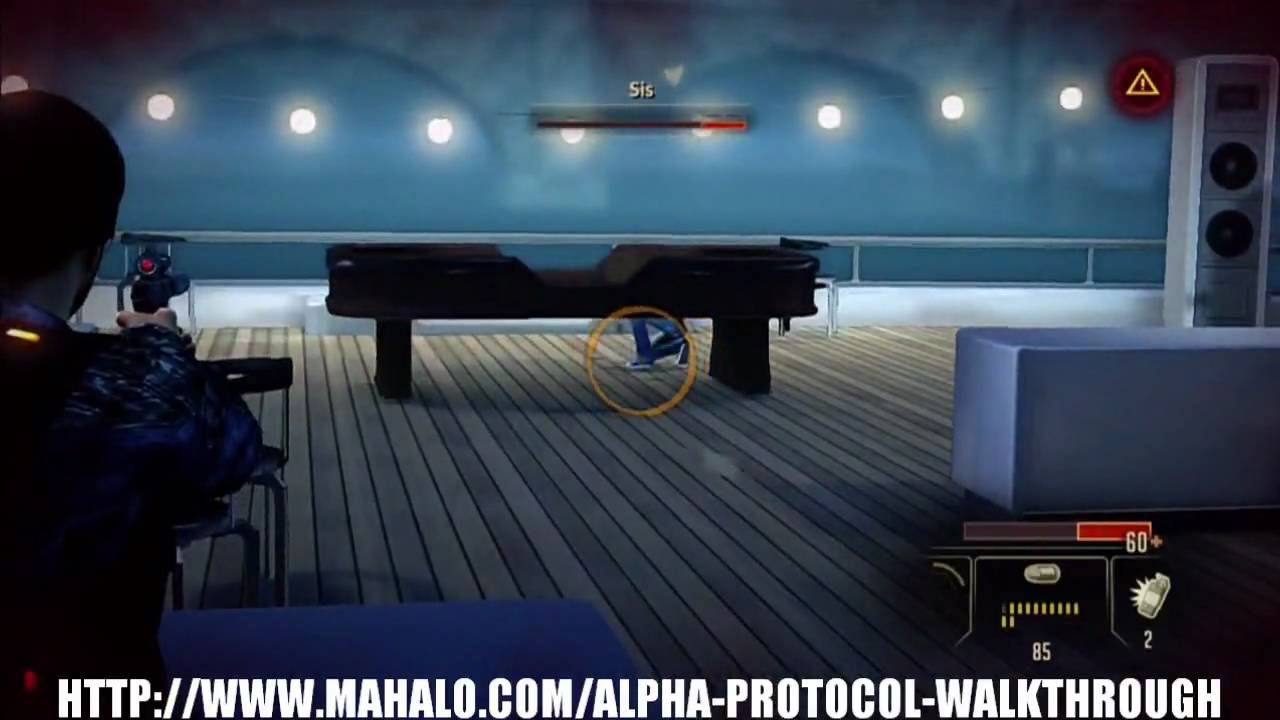 Alpha Protocol Walkthrough - Boss Fight: Sis - YouTube