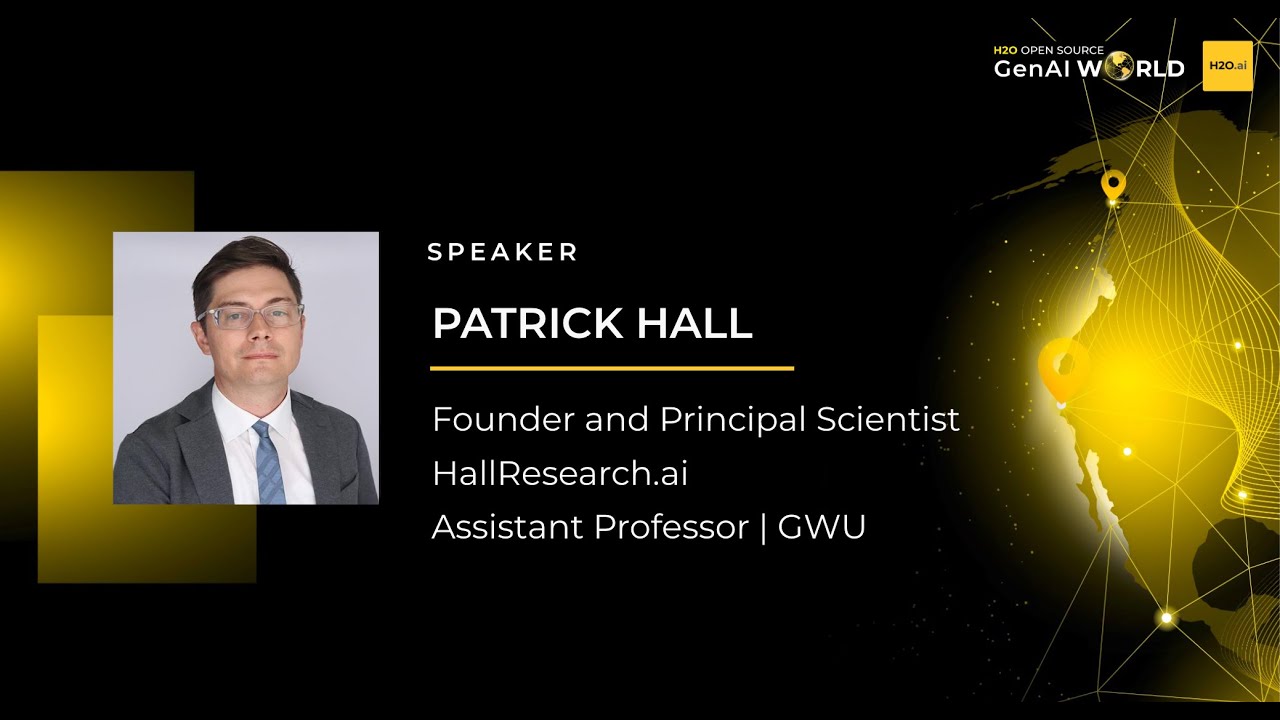 Risk Management for LLMs | Patrick Hall - H2O Open Source GenAI World 2023 - YouTube