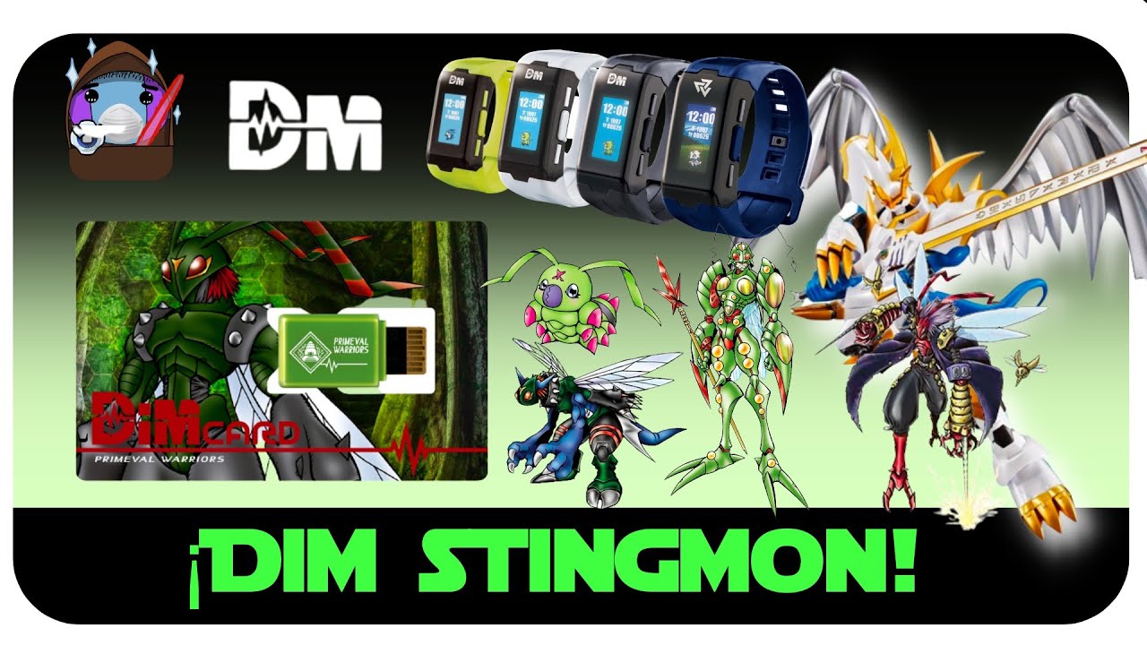 DiM Card Stingmon (HOLSTER Vol. 2): ¡BanchoStingmon y Paladin Mode ...
