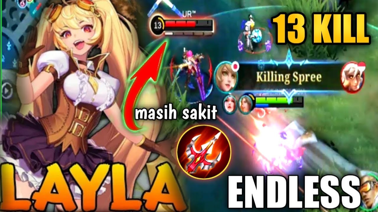 Cara main Layla - Layla selalu di remehkan - Layla mobile legends - YouTube