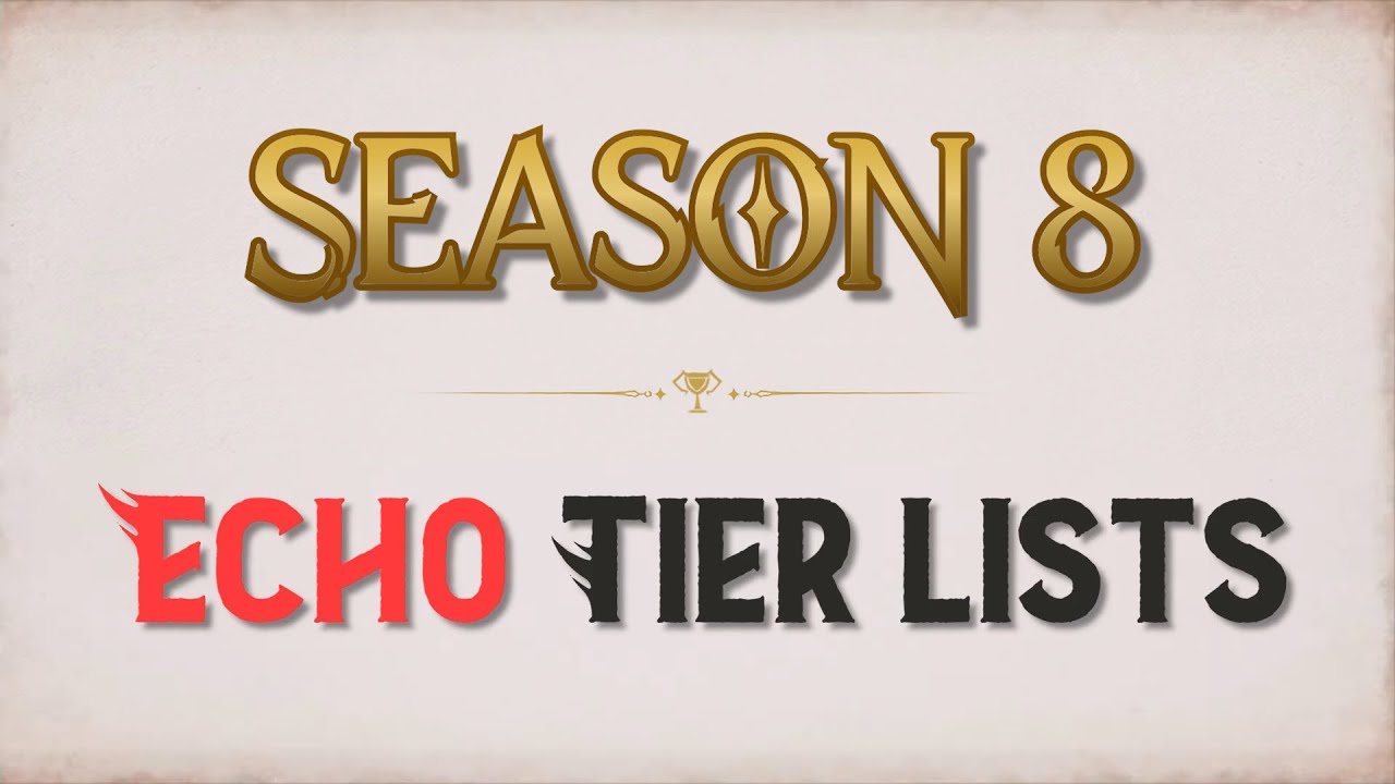 《HPMACentral》Season 8 | Echo Tier Lists - YouTube