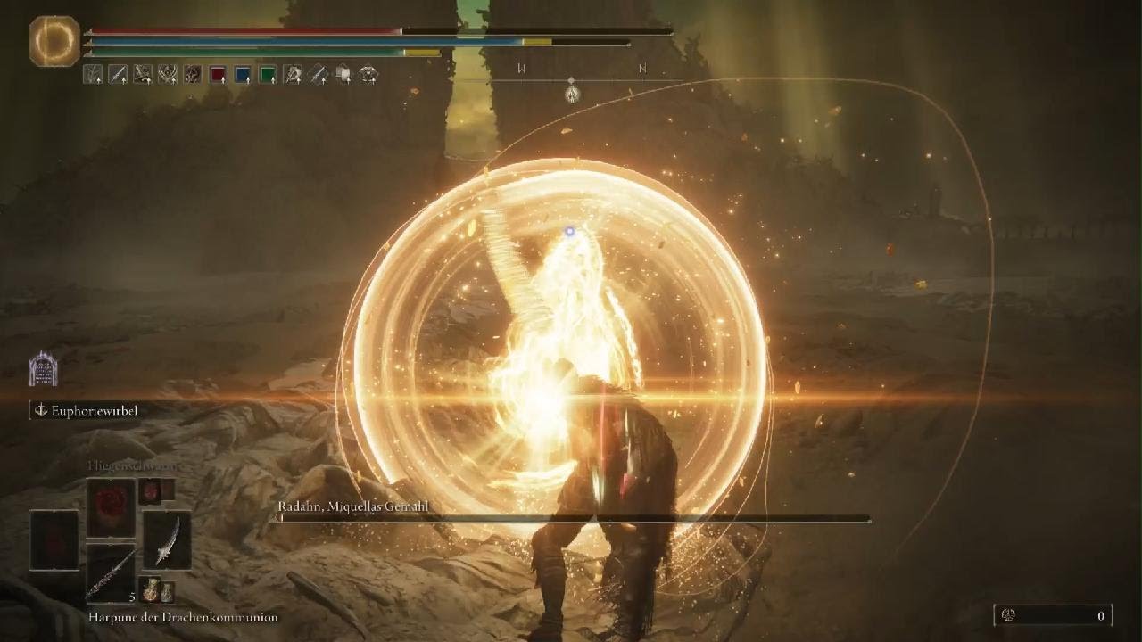 Consort Radahn Meteor Dodge No Hit Euporia Vortex Finish - YouTube