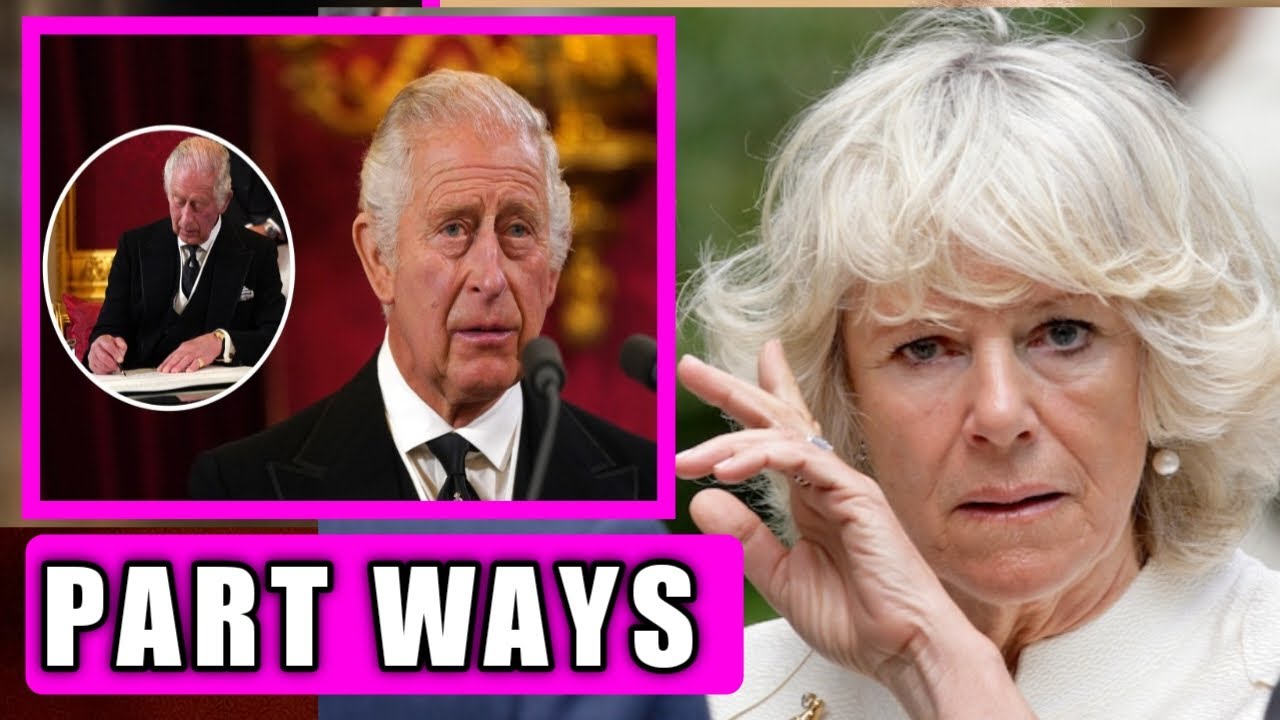 Divorced!🛑King Charles signs his divorce papers with Camilla - YouTube
