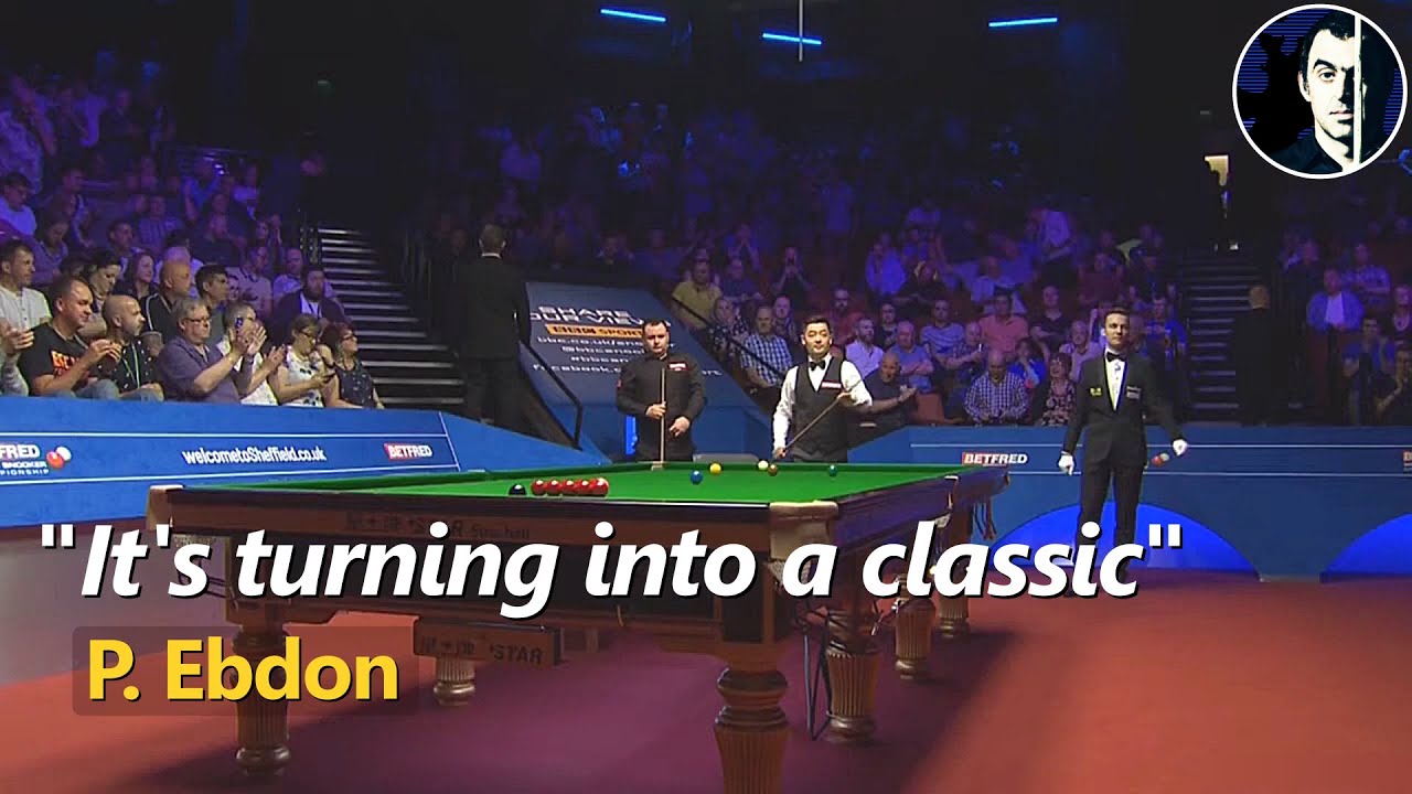 "This Crucible crowd is absolutely loving this" | S. Maguire vs Tian ...