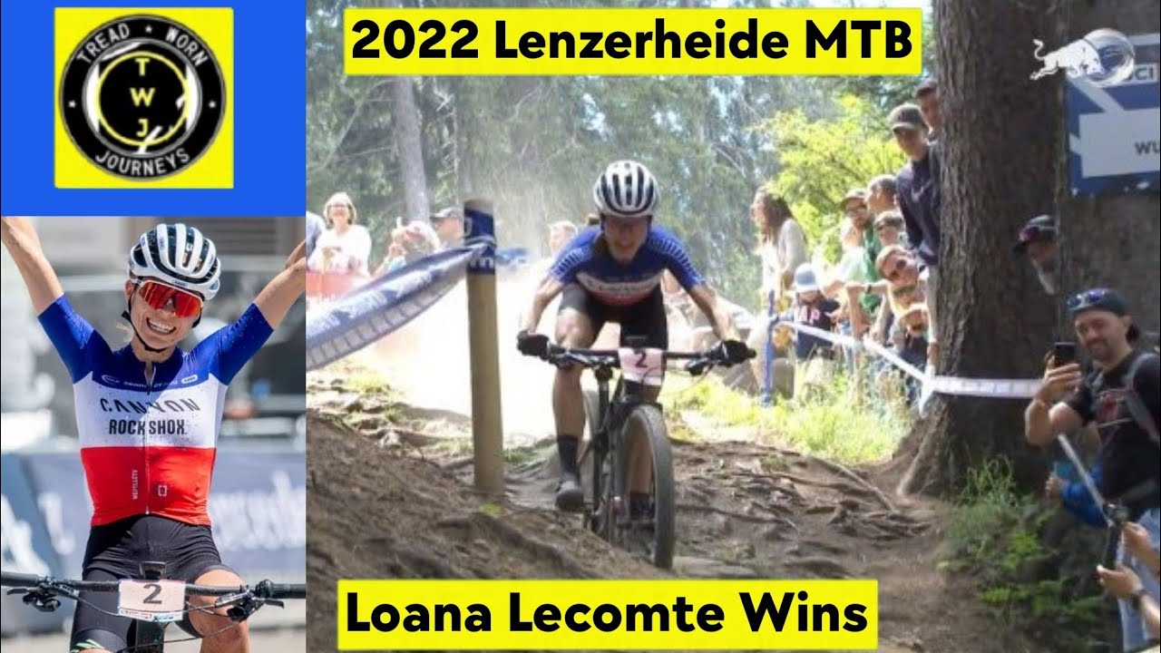 Loana Lecomte Wins | 2022 Lenzerheide MTB - YouTube