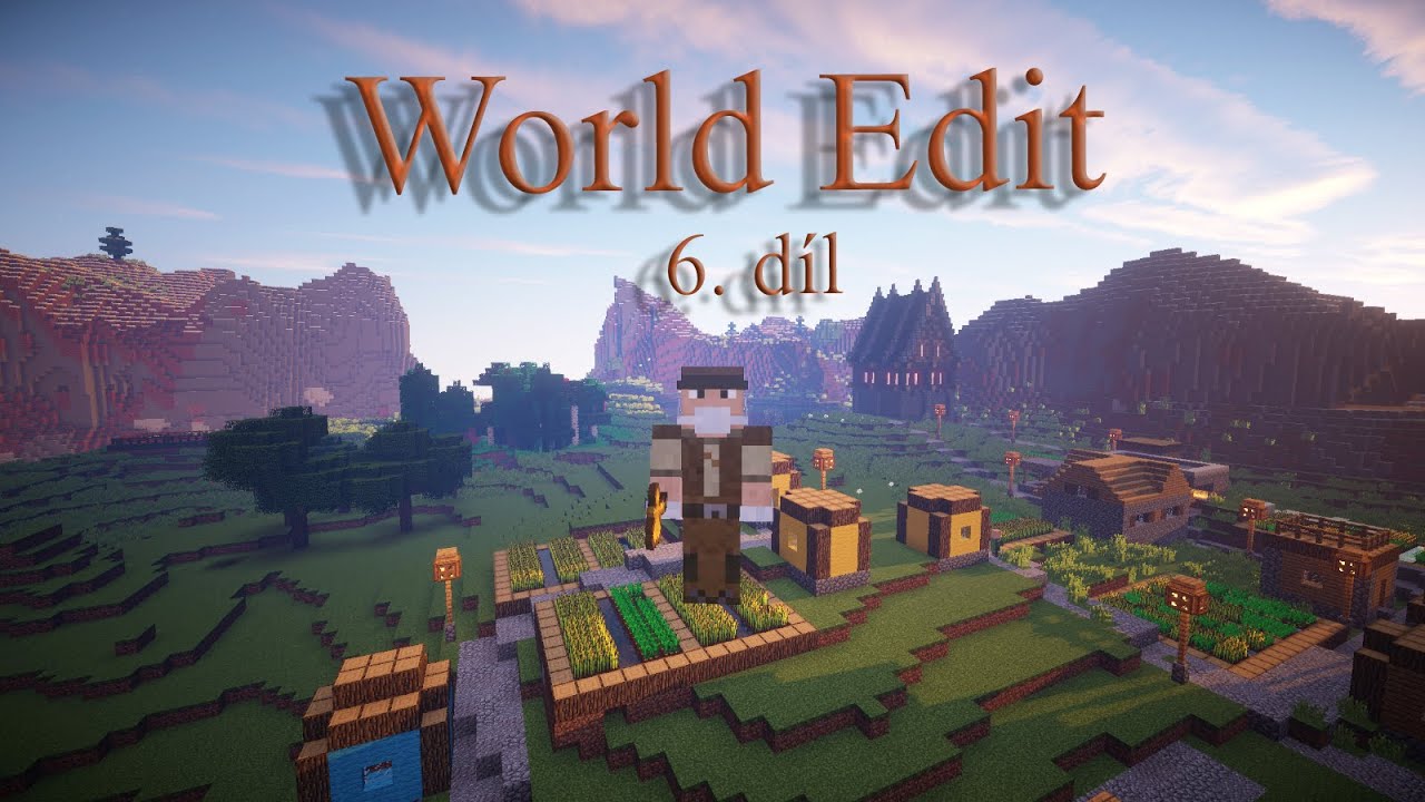 WorldEdit - tutorial 6. díl - YouTube