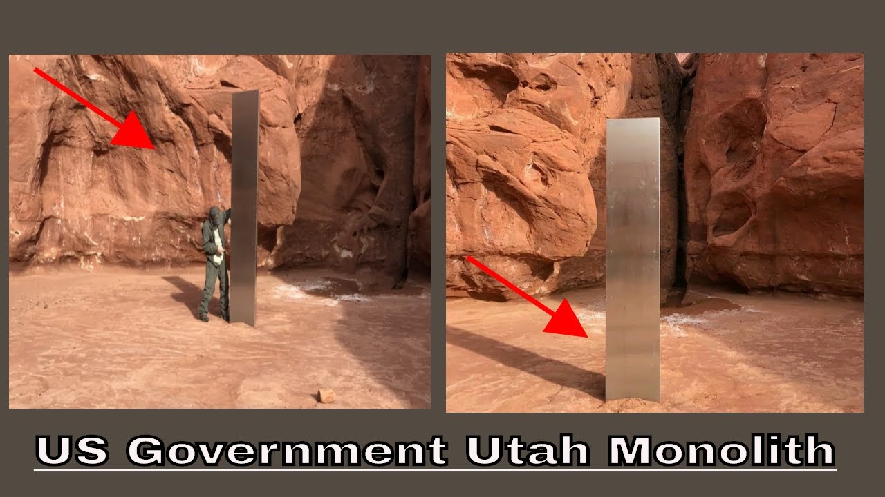 US Government Finds Mysterious Utah Monolith THEN IT DISAPPEARS ...