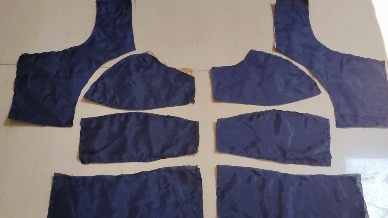 Best 36Size Bra Cut Blouse Cutting || perfect cutting bra cut blouse ...