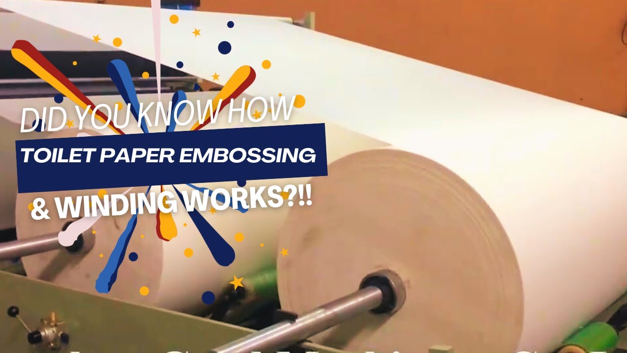 How Toilet Paper Is Made in Factory | Modern Manufacturing Machines 45 ...