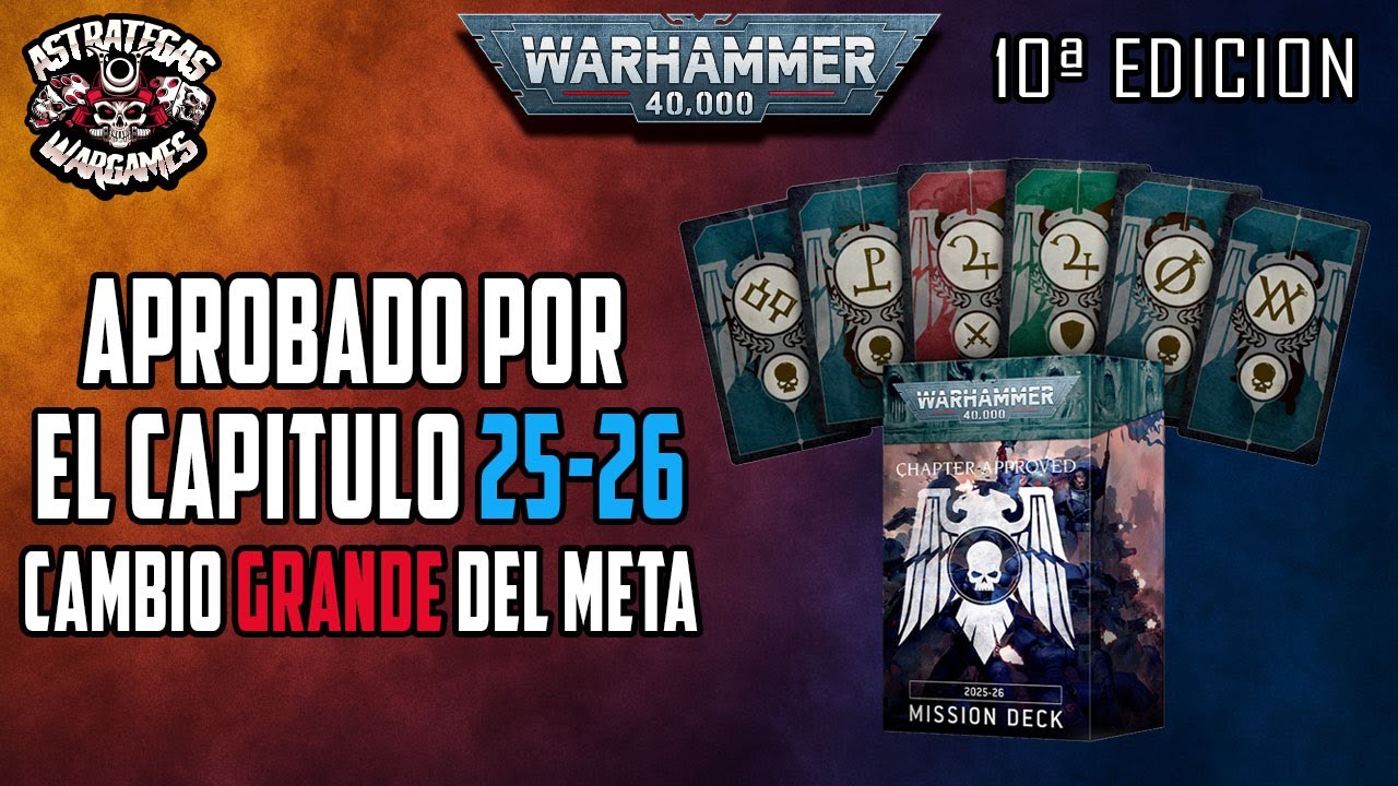 Análisis Completo del Nuevo Chapter Approved 2025-2026 | Warhammer 40K ...