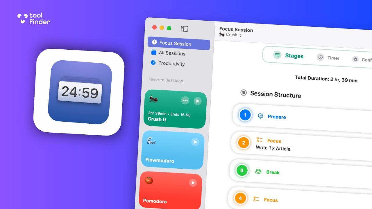Focused Work Timer UPGRADES Your Productivity Workflows - YouTube