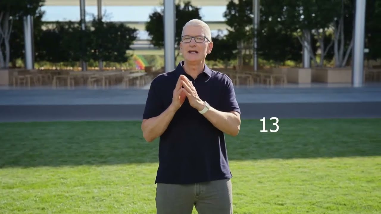 Tim Cook Chops Wood - YouTube