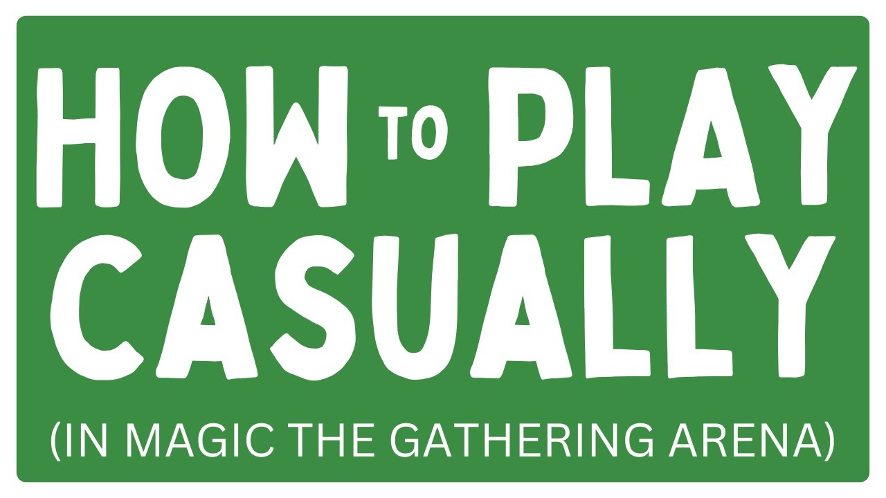 Can we Play "Casual" Magic on Magic the Gathering Arena? - YouTube