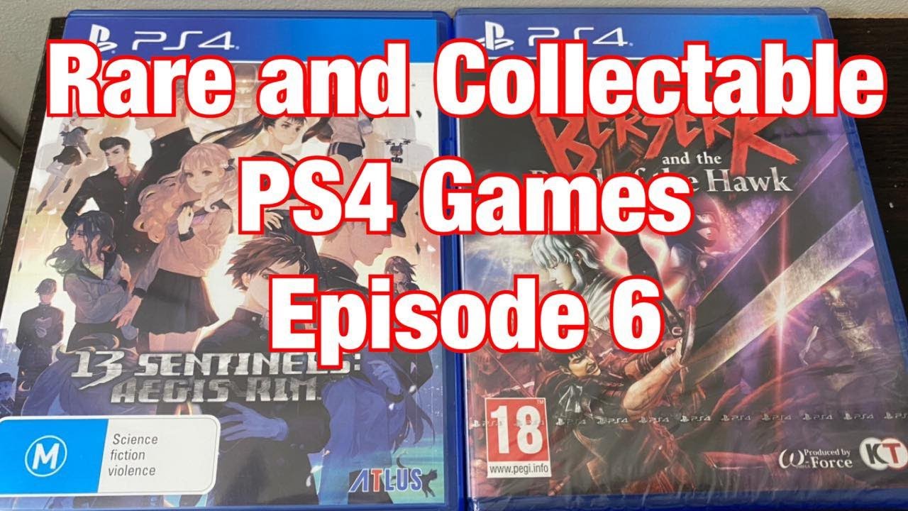 Rare & Collectable PS4 Games Episode 6 - YouTube