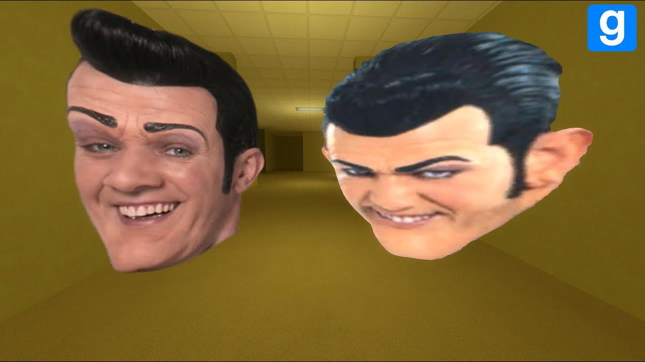 Escaping Robbie Rotten Nextbots In Backrooms | Garry's Mod - YouTube