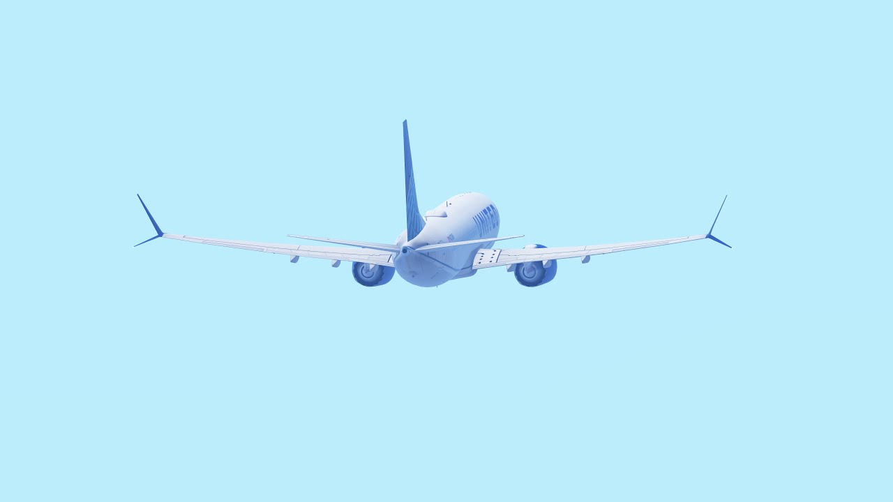 United Airlines Boeing 737-8 MAX takeoff ORD/KORD RWY 28R Infinite ...