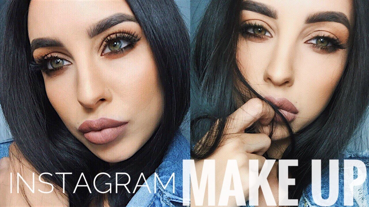 МАКИЯЖ КАК В INSTAGRAM 💥 AUTUMN INSTA MAKE UP - YouTube