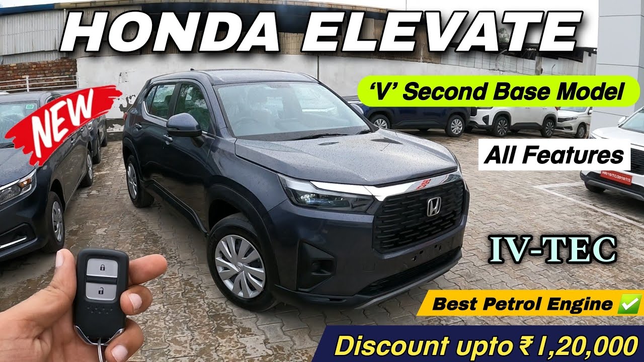 Honda Elevate V MT Second Base Model 🔥 | Honda Elevate Discount Offers ...