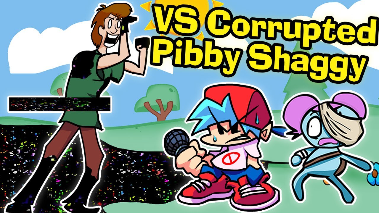 Friday Night Funkin' VS Corrupted Pibby Shaggy (FNF Mod/Hard) - YouTube