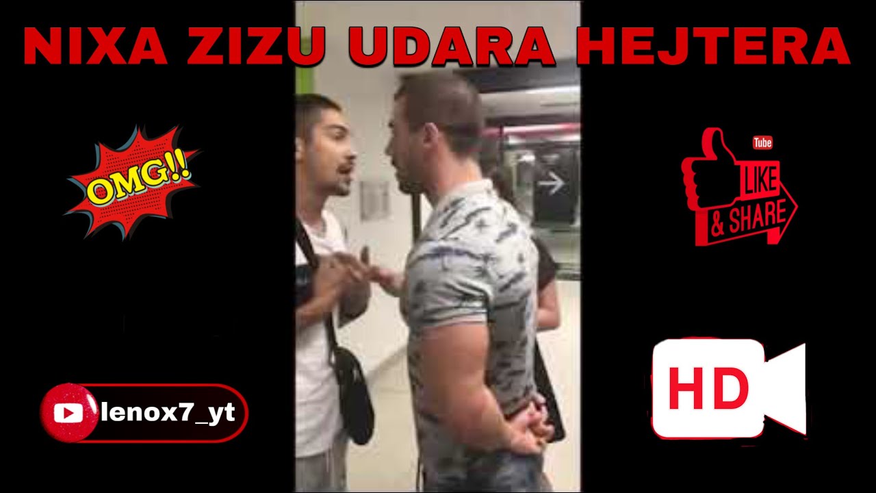 NIXA ZIZU UDARA HEJTERA •cijela tuča• - YouTube