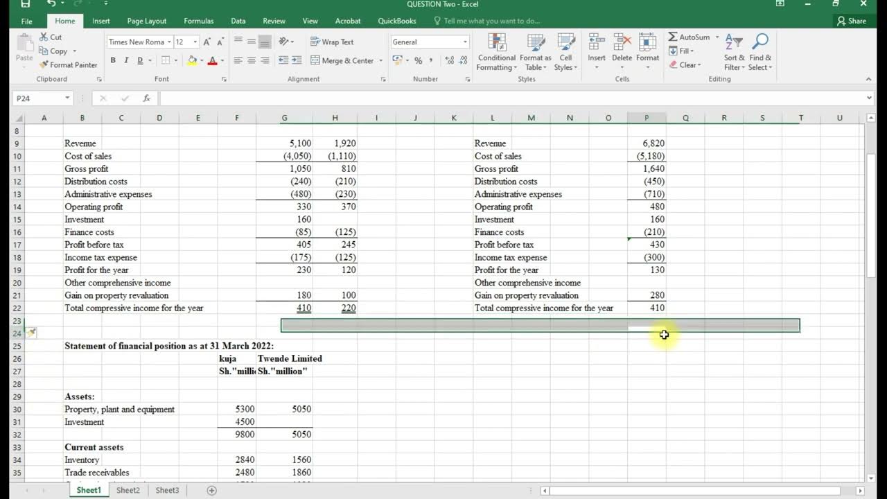 BUSINESS DATA ANALYSIS(BDA)-CONSOLIDATED FINANCIAL STATEMENTS - YouTube