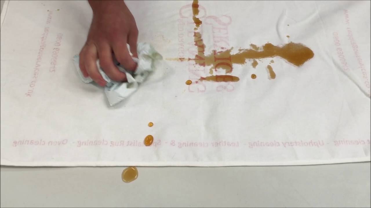 Fiberite Pro Carpet & Fabric Protector Demo - YouTube