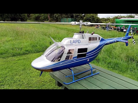 Bell 206 Jet Ranger Scale RC Helicopter - YouTube