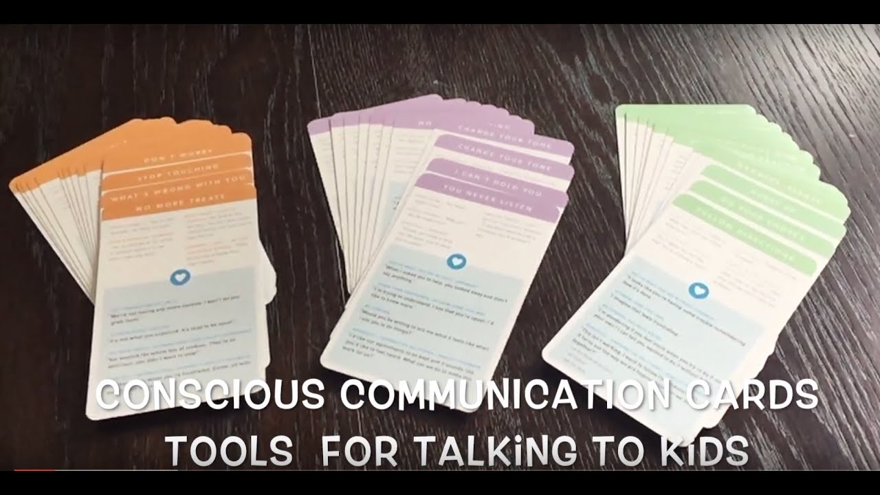 How Do the Conscious Communication Cards Help Us Communicate? - YouTube