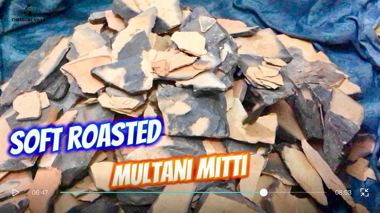 New stock soft roasted Multani mitti, black smoky soft Multani mitti ...