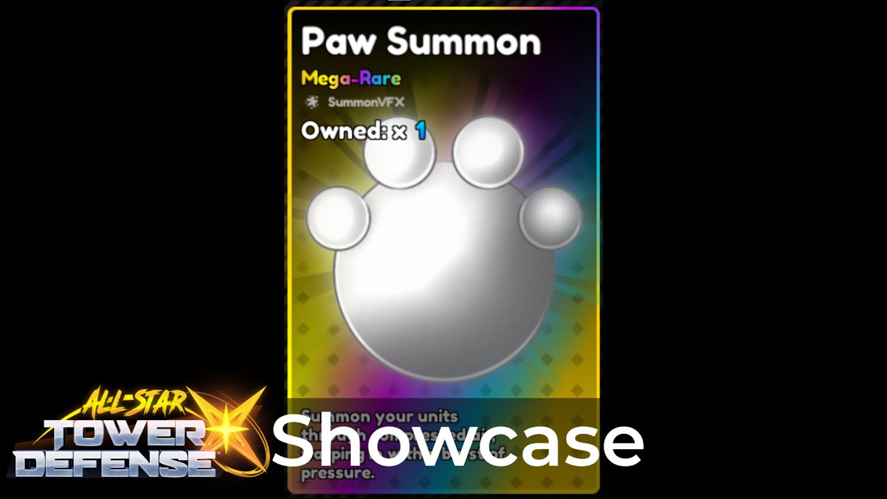 [ASTD X] Paw Summon Showcase and How to Get - YouTube