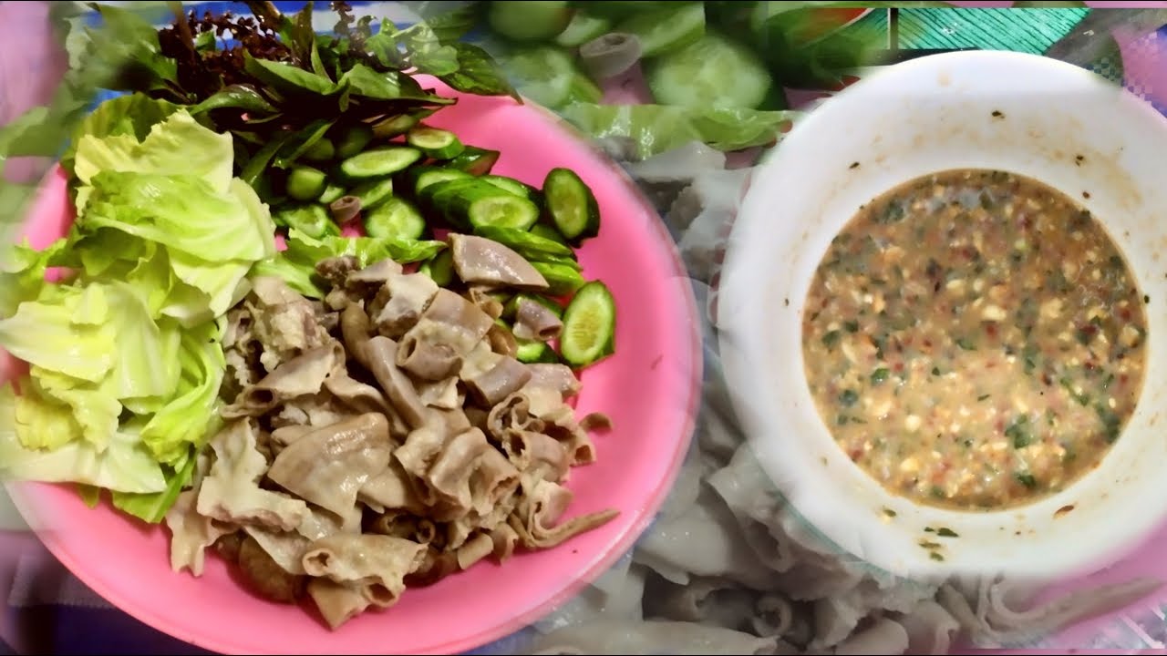 Let's cook pork belly, prahok sauce - YouTube