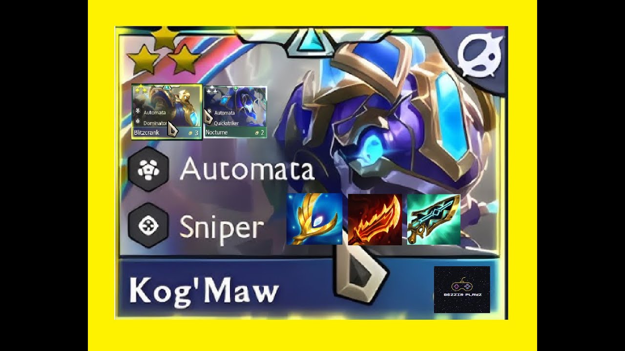 Kogmaw Automata TFT set 13 OP!! แก้งจักรกลเดินทัพ - YouTube