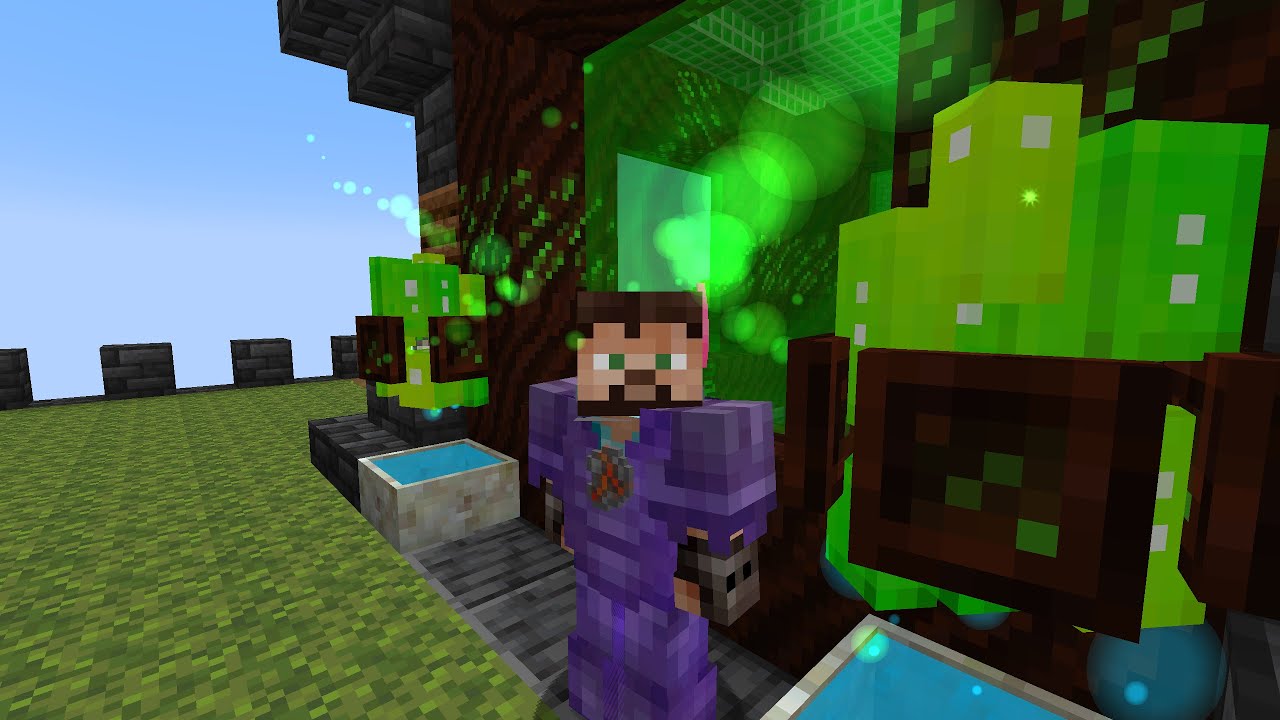 All the Mods 7 to the Sky: Ep05 - EMC, Botania and Spirit Mod - YouTube