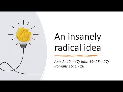 An Insanely Radical Idea Preacher: Rowan Rogers - YouTube