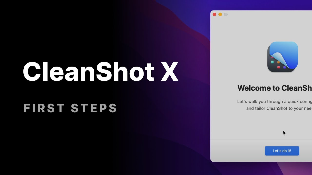 First steps with CleanShot X - YouTube