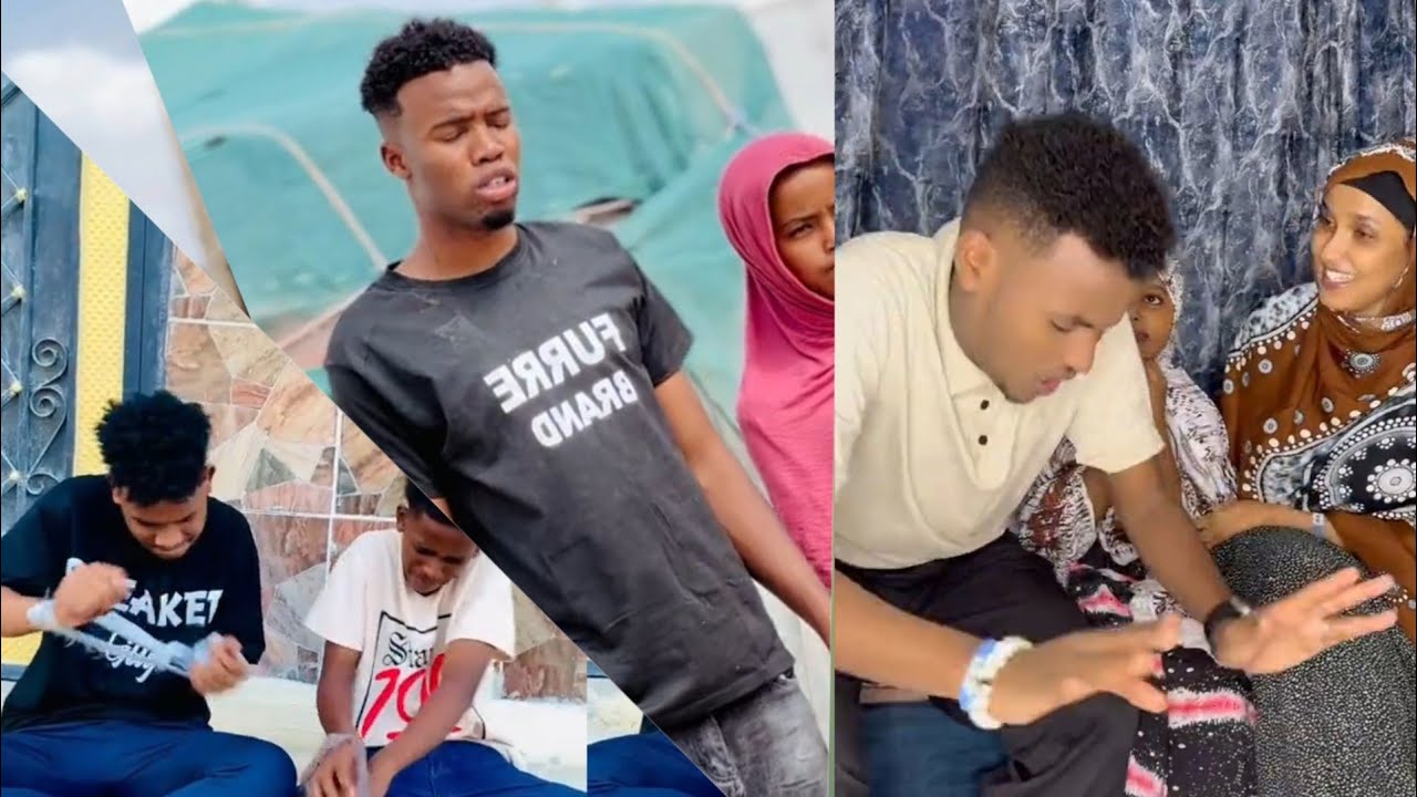 SOMALI TIKTOK FUNNY LUQMAAN OO SAXIIBTIISA RITAASH BEEN KU CABAY MAXAA KALA QABSADAY MARKAY ...