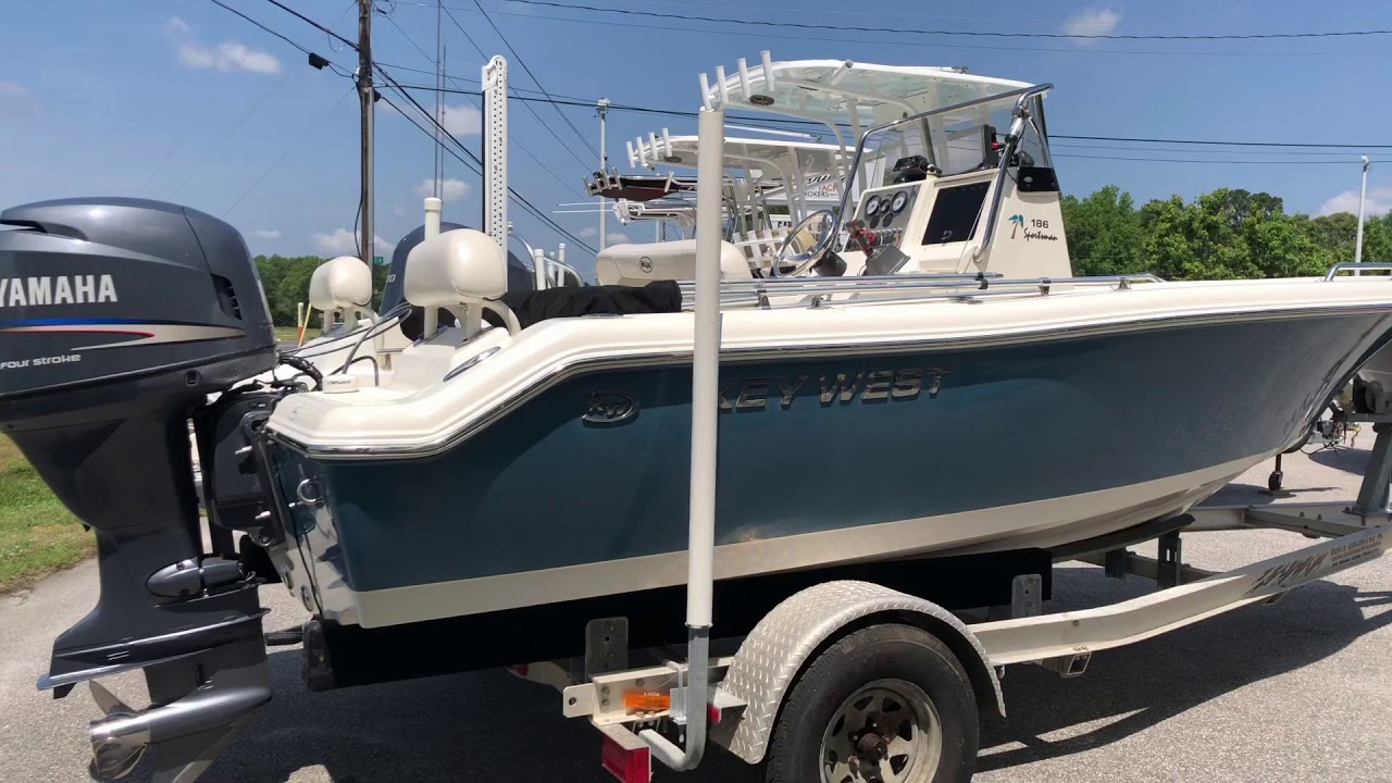 2008 Key West 186 Sportsman - YouTube