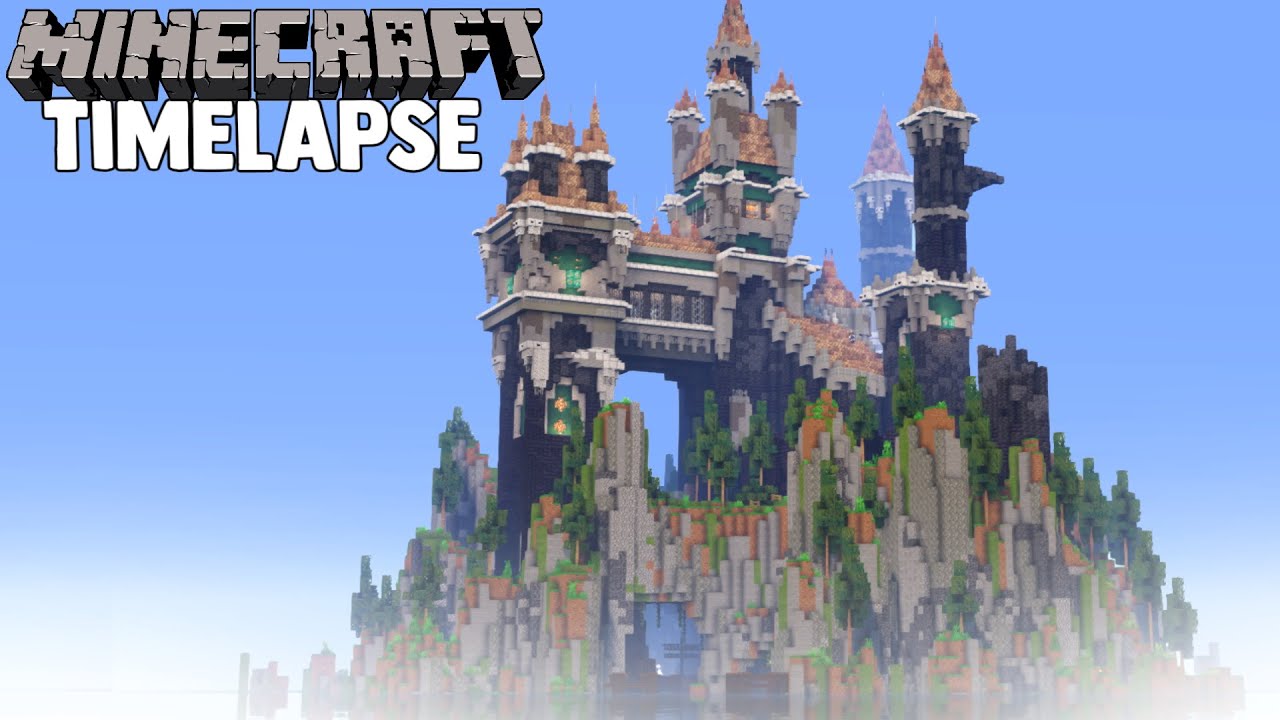 Build Inspiration: Gothic Fantasy Castle - Minecraft Timelapse - YouTube