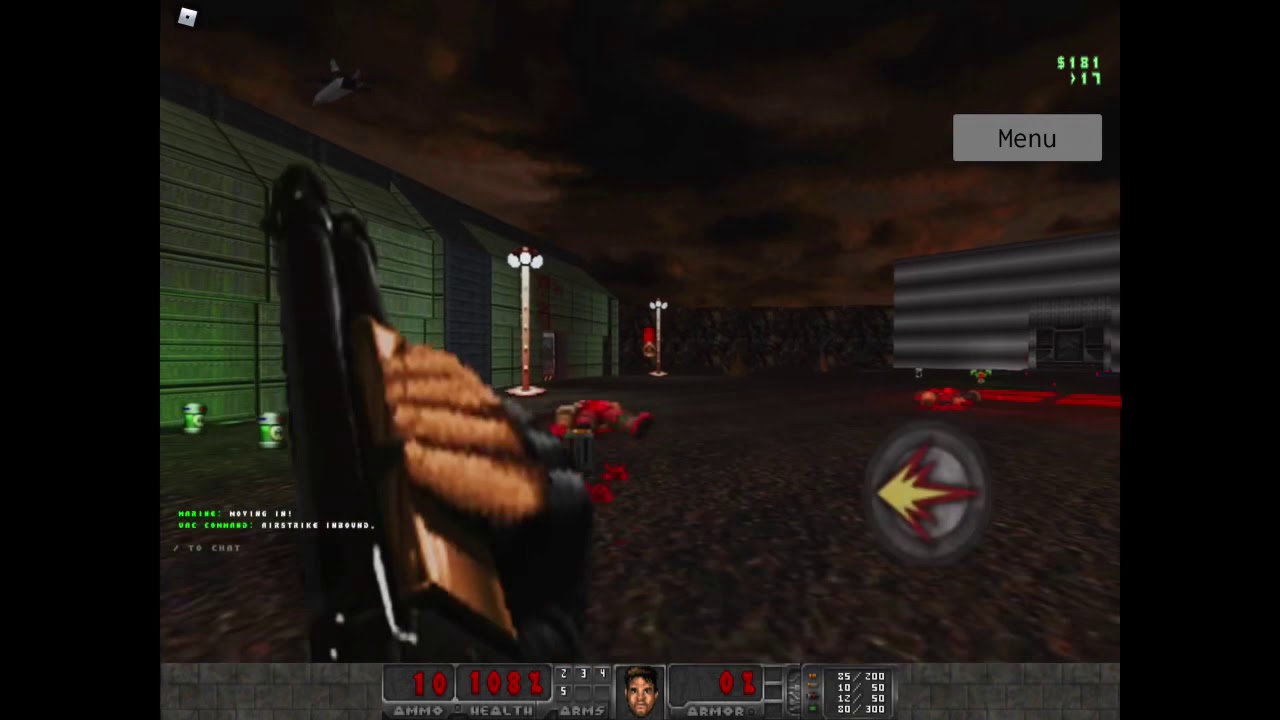 Doom eternal in roblox lol - YouTube