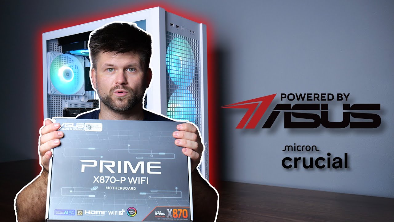 All ASUS Gaming PC Build ft. Crucial | Step by Step Guide (2025) - YouTube