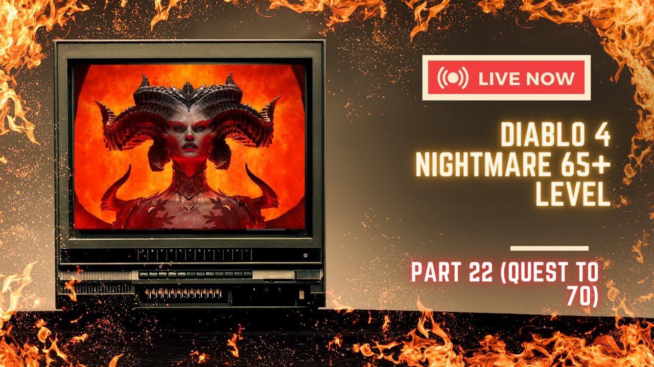 DIABLO 4 Gameplay Walkthrough Part 22 FULL GAME [4K 60FPS PC ULTRA ...