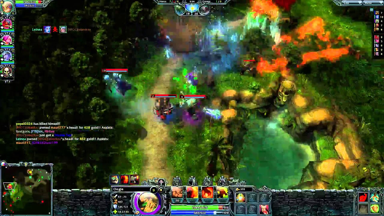 Oogie in Midwars (Blitzmode HON Gameplay) - Heroes of Newerth - YouTube