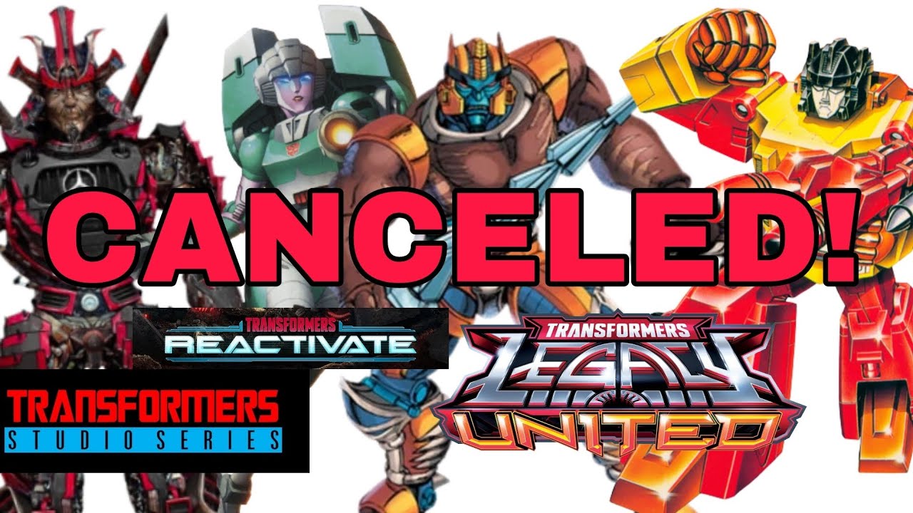 BREAKING! Transformers Reactivate, Studio Series, & Legacy Figures ...