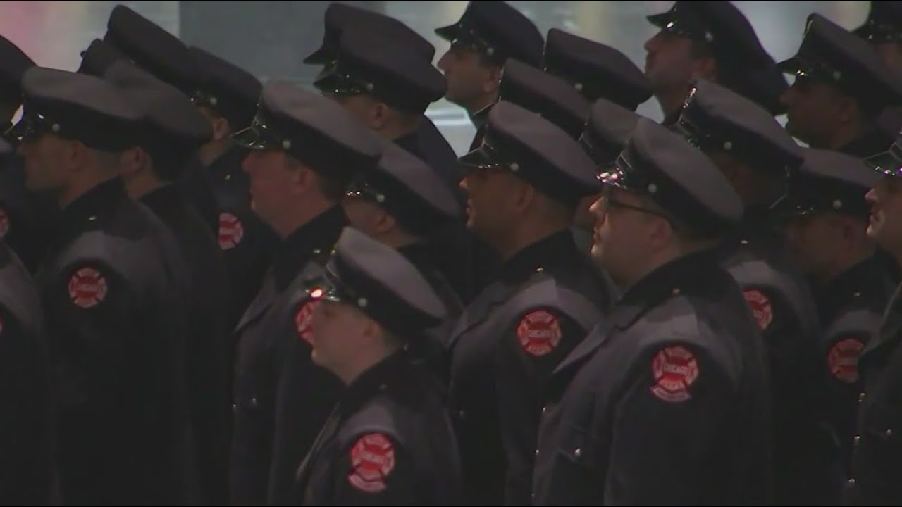 CFD welcomes new class of graduating firefighters, paramedics - YouTube
