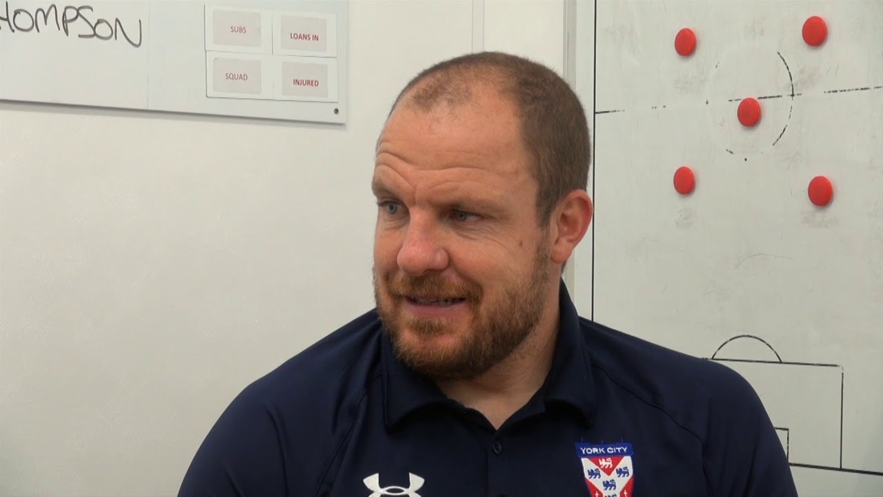 Sam Collins pre-match interview (V Blyth) - YouTube