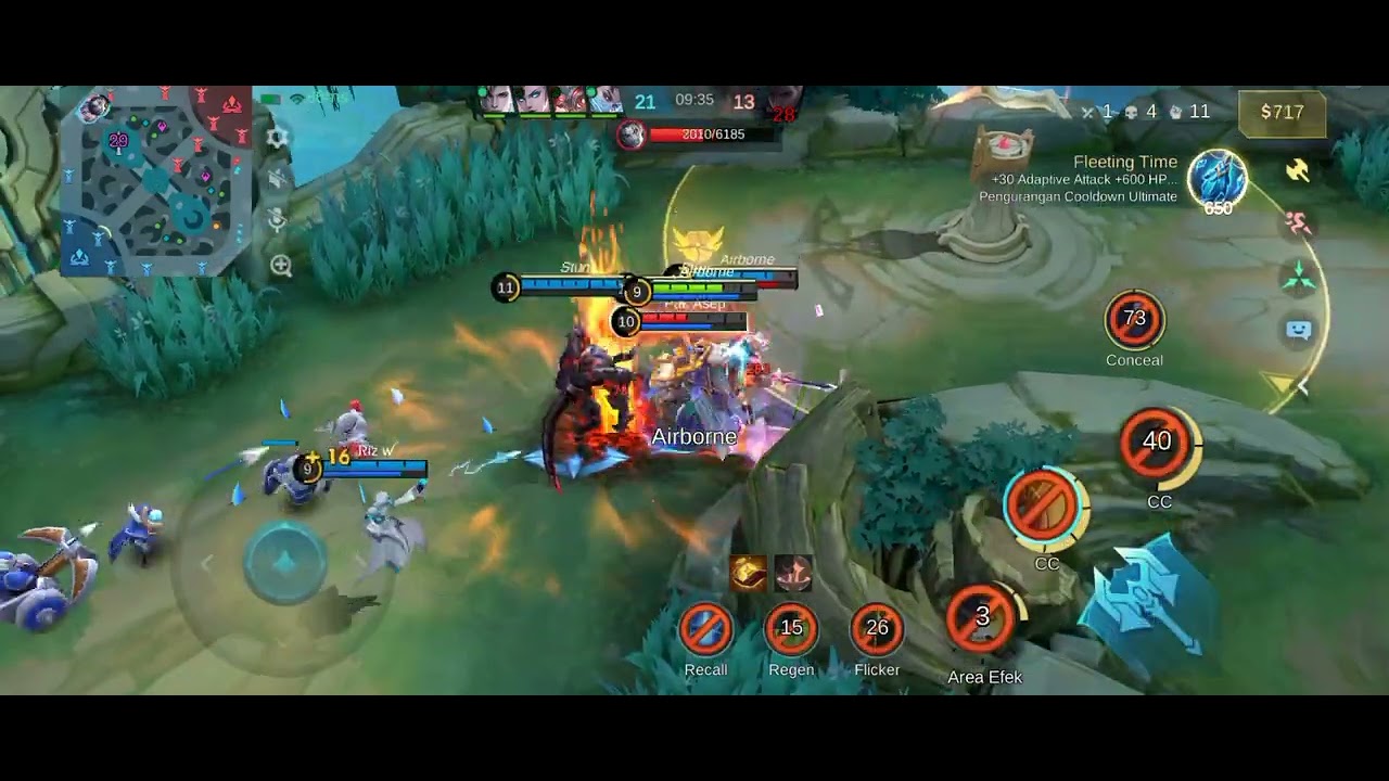 Bermain Game Mobile Legend Mode Rank - YouTube