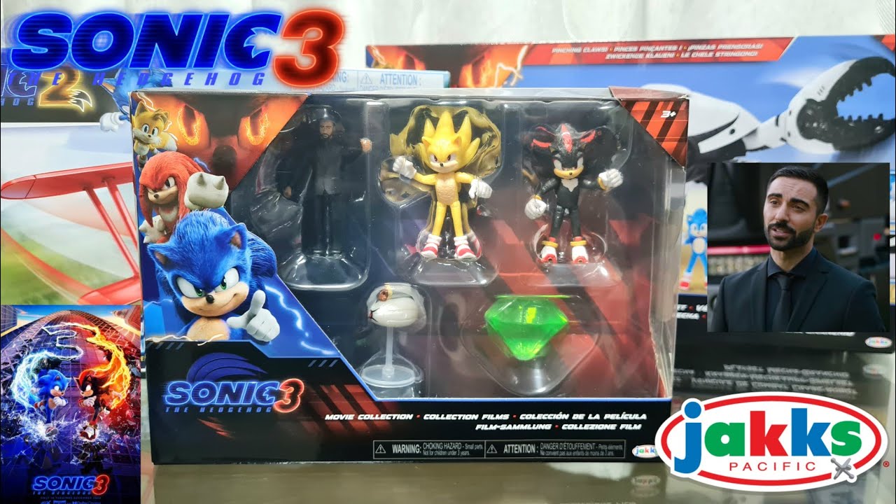 Set especial de 5 Figuras Sonic 3 La Película Jakks Pacific || Agente ...